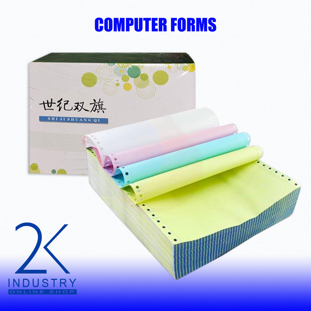 COMPUTER FORMS | CARBONLESS CONTINUOUS PAPER – 2K Industry Online shop