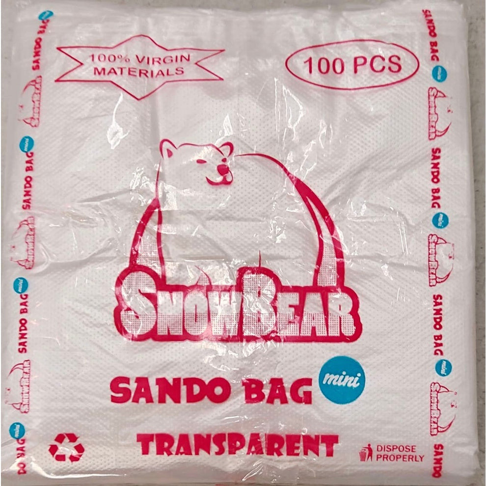 100PCS. PER PACK PLASTIC SANDO BAG - WHITE PLASTIC BAG - SUPOT – 2K ...
