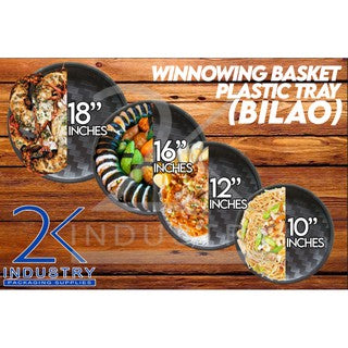 PLASTIC REUSABLE BILAO 10'', 12'' , 14", 16'' , 18'' Per Piece – 2K ...